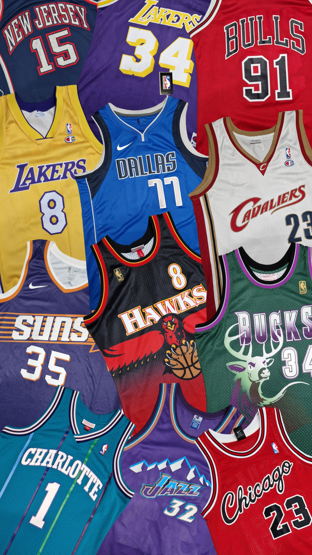 100% Authentic Vintage NBA Jerseys & Basketball Clothing UK – The ...