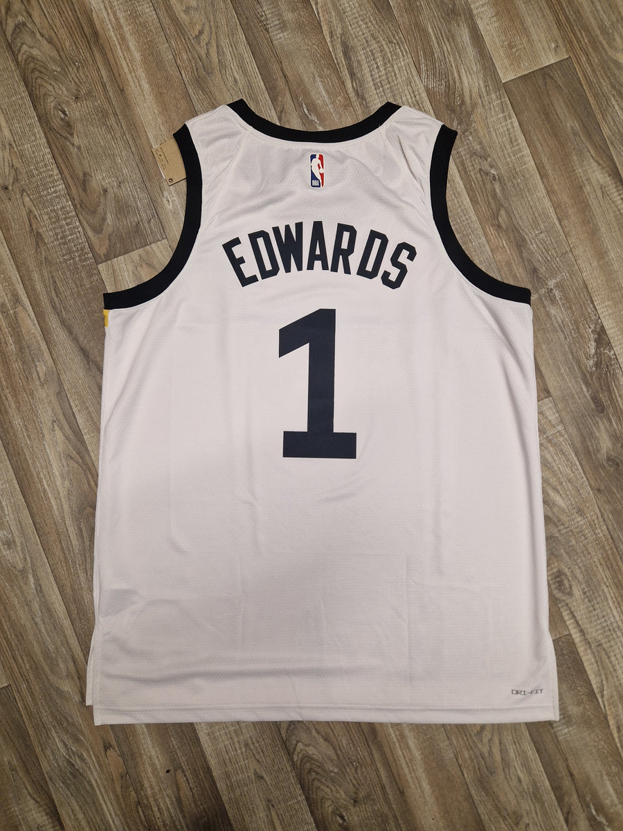 🏀 Anthony Edwards Minnesota Timberwolves Jersey Size XL – The Throwback ...